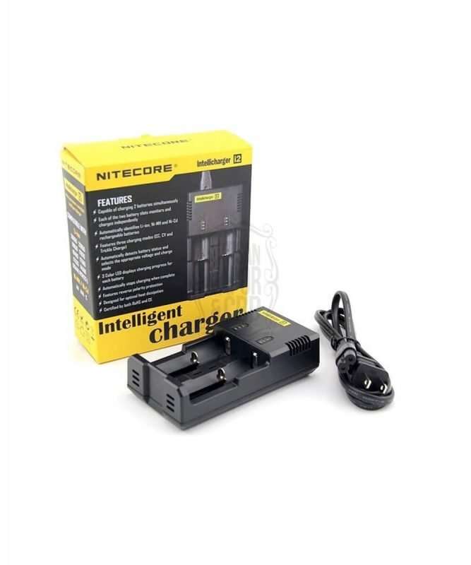 Nitecore Intellicharger i2 battery charger – Artisan Vapor & CBD l Vape ...