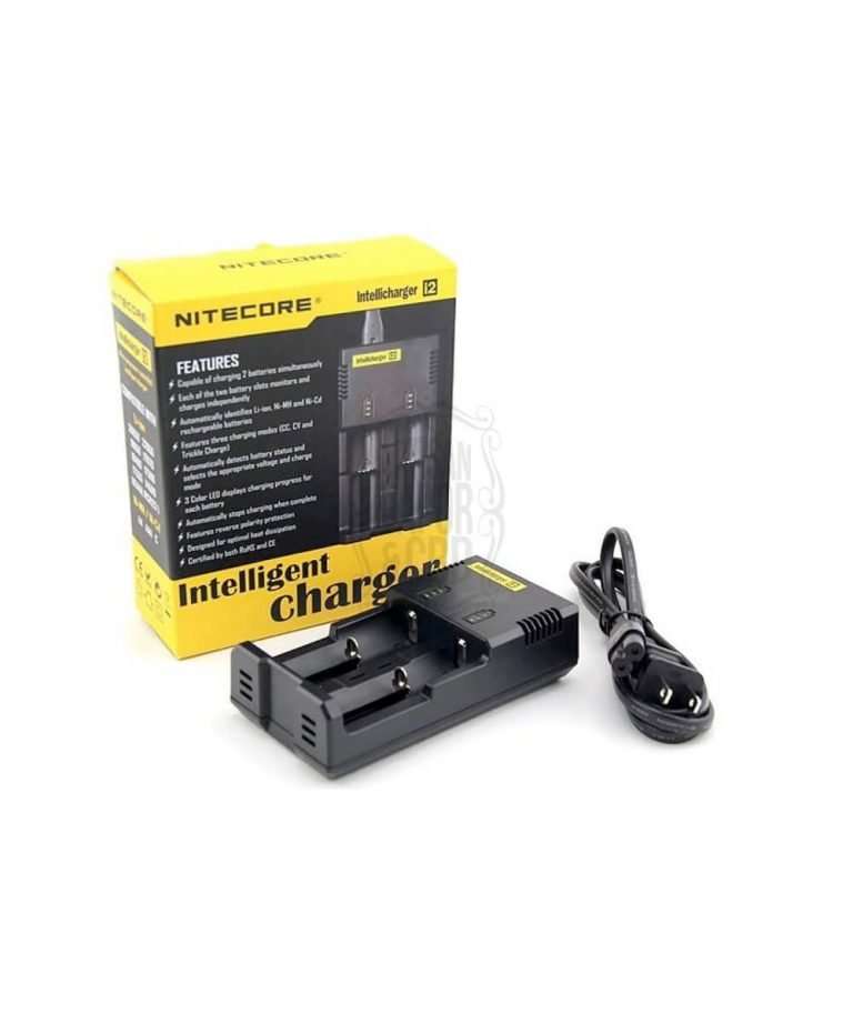 Nitecore Intellicharger i2 battery charger – Artisan Vapor & CBD l Vape ...