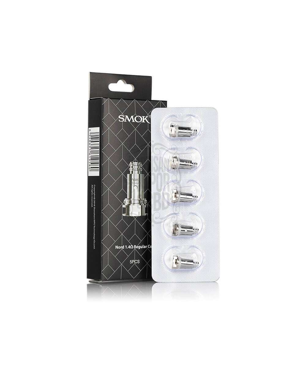 Smok Nord Mesh MTL 0.8 ohm Replacement coils (5-pack) – Artisan Vapor & CBD