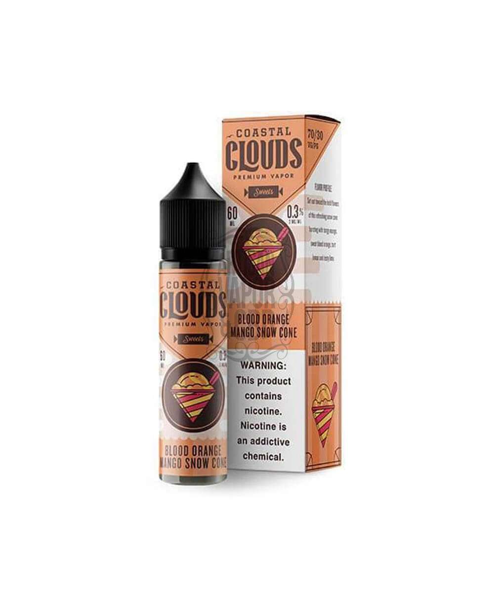Coastal Clouds Sweets - Blood Orange Mango Snow Cone 60ML – Artisan ...