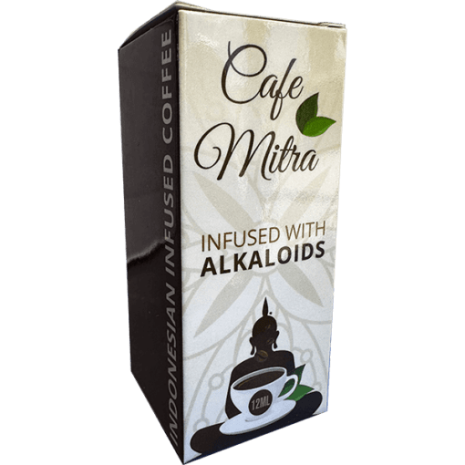 Cafe Mitra Kratom Extract Tincture 400mg - Alkaloids Coffee - 12ML ...